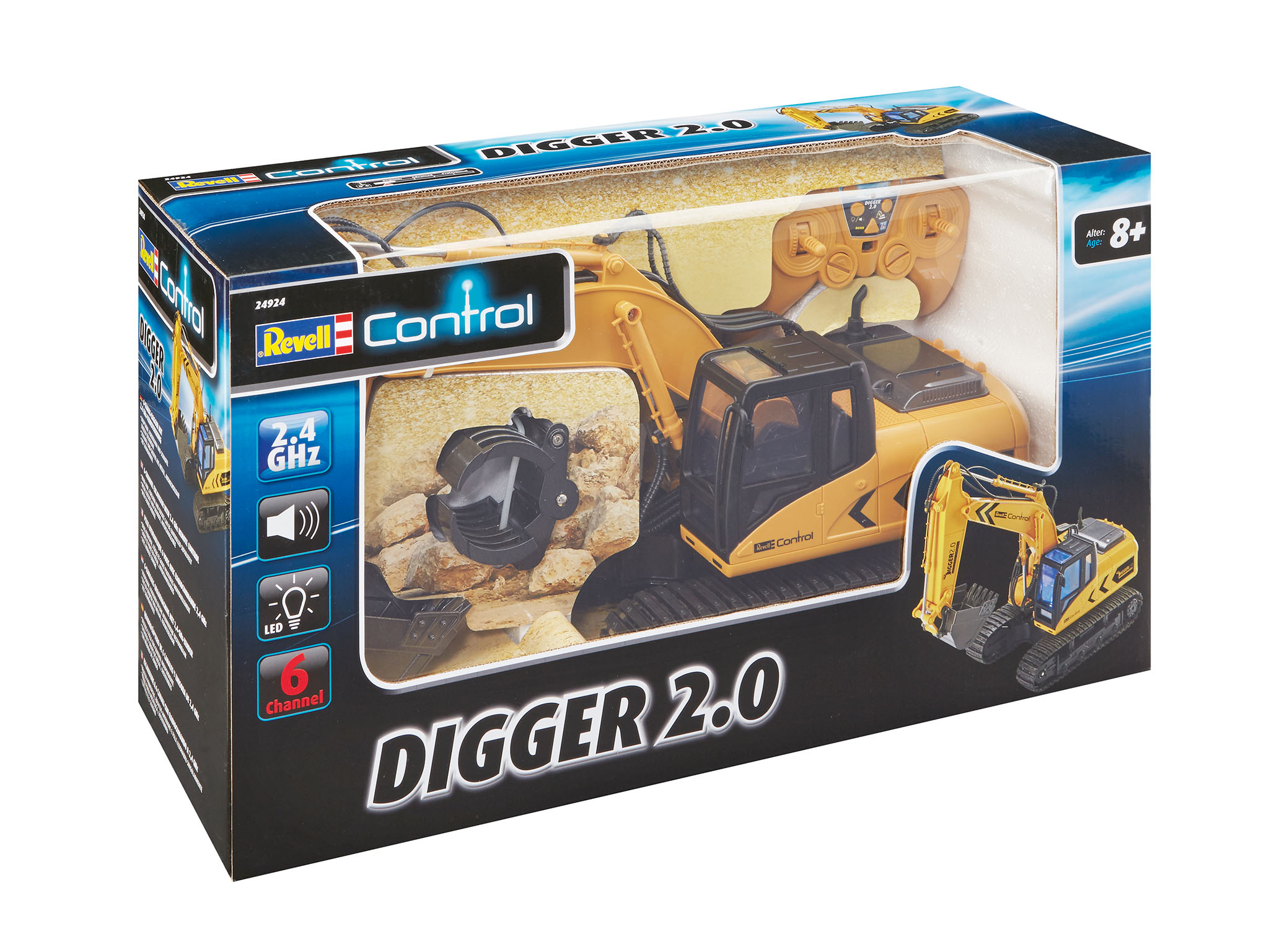 Ferngesteuerter Bagger: Revell Digger 2.0 1:16
